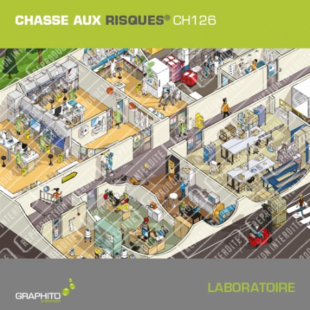 Chasse aux risques "Laboratoire" CH126 - Graphito Prévention
