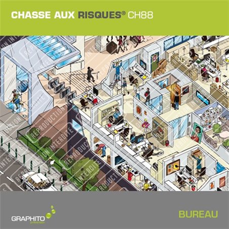 Chasse aux risques "Bureaux" CH88 - Graphito Prévention