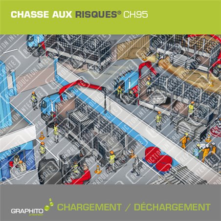 Chasse aux risques® "Chargement Dechargement" - Graphito Prévention