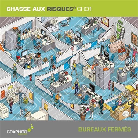 Chasse aux risques® " Bureau " CH01 - Graphito Prévention