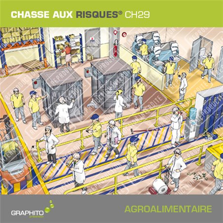 Chasse aux risques "Agroalimentaire" CH29 - Graphito Prévention