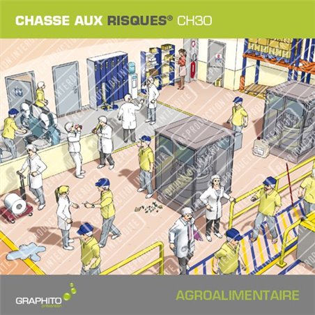 Chasse aux risques "Agroalimentaire" CH30 - Graphito Prévention