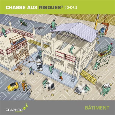 Chasse aux risques "Bâtiment" CH34 - Graphito Prévention
