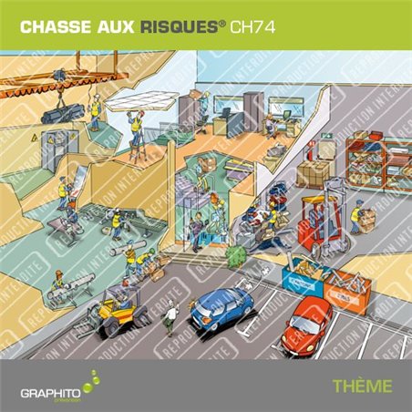 Chasse aux risques "Consignes générales de sécurité"- Graphito Prév