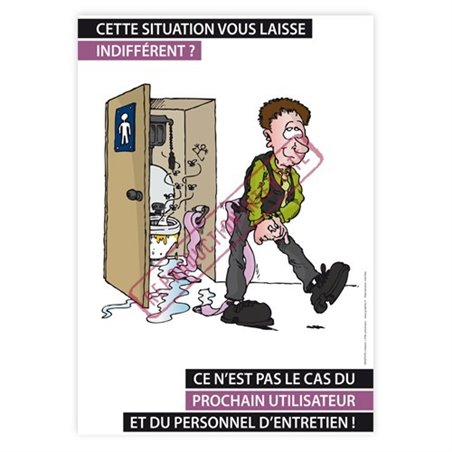 Affiche sécurité "Hygiène" - Graphito Prévention